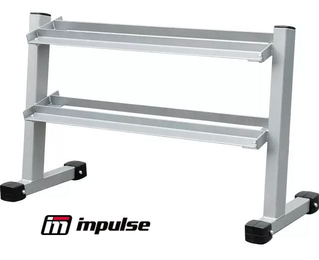 Impulse IFDB4 Dumbbell Rack | Commercial Multi-Tier Dumbbell Storage ...