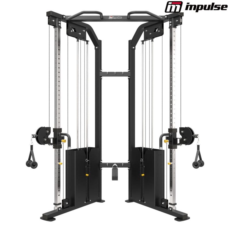 Impulse IF9330 Functional Trainer | Dual Adjustable Pulley Machine for ...