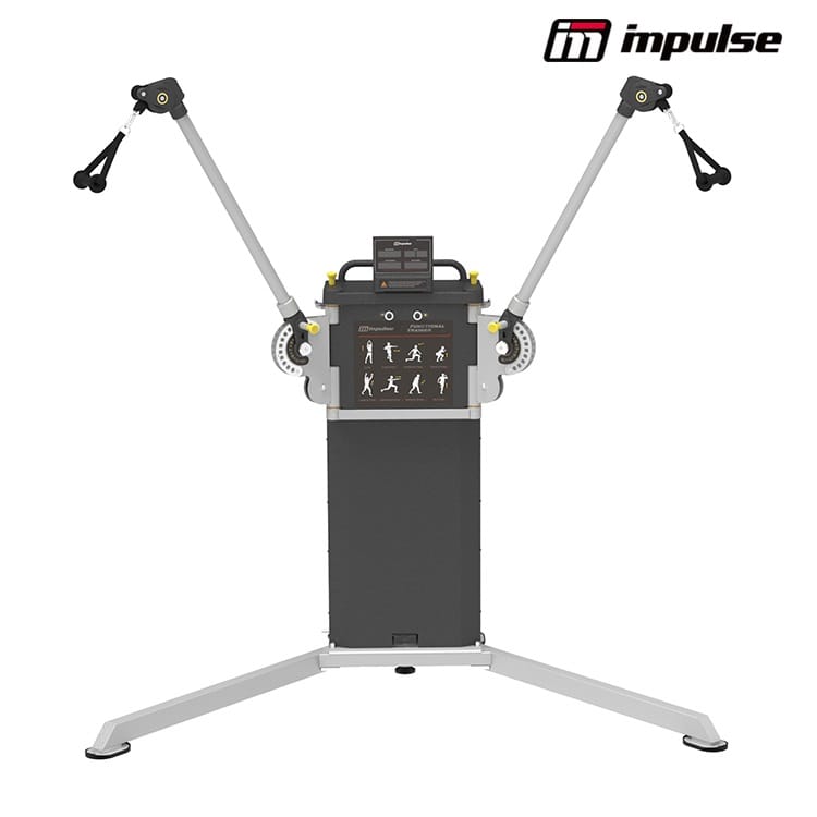 Impulse HSP-PRO-001 Dual Arm Air Resistance Functional Trainer with ...