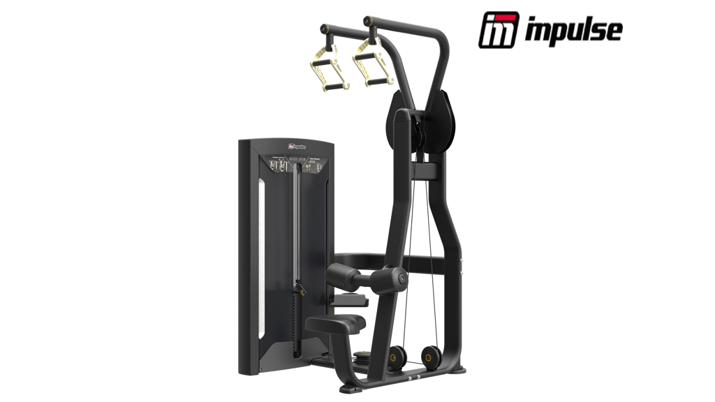 Impulse FE9702 Lat Pulldown | Commercial Back Workout Machine for Lats & Upper Body | Impulse ...