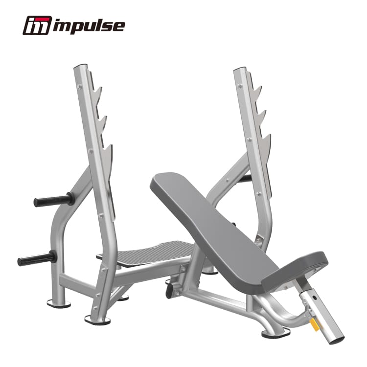 Impulse IT7015 Olympic Incline Bench | Commercial Upper Chest Press ...