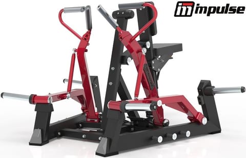 Impulse ECP302 Seated Row Machine | Durable Plate-Loaded Back Trainer ...