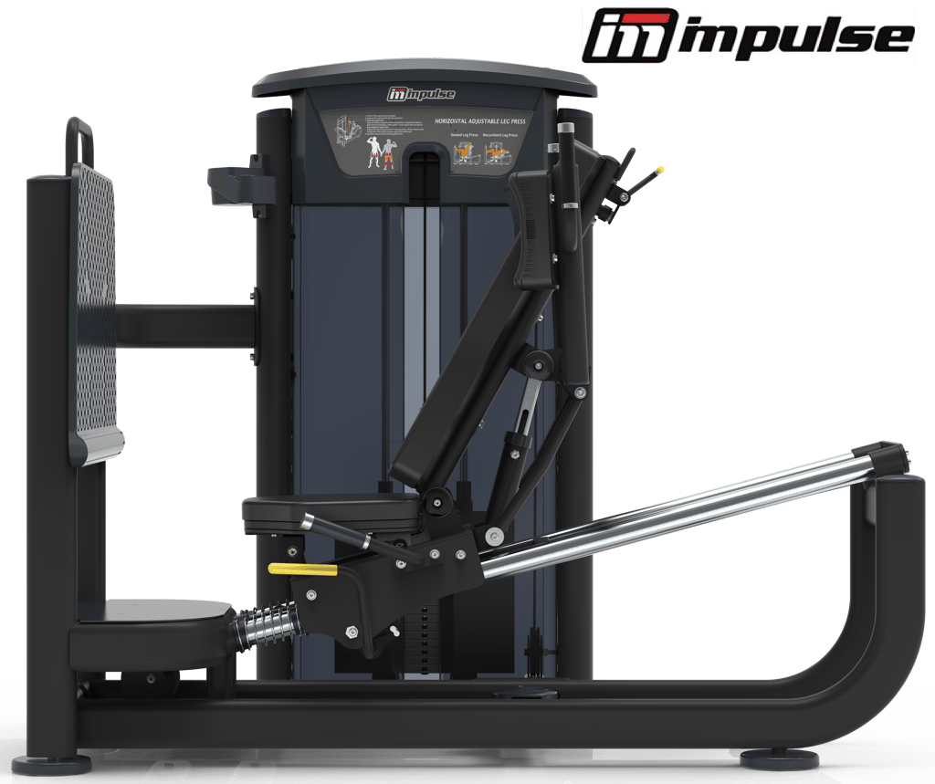 Impulse IT9539 Seated Leg Press / Hack Squat | Dual-Function Lower Body ...