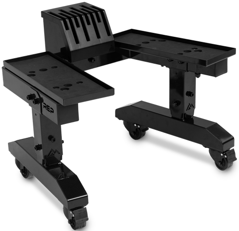 REP Adjustable Dumbbell Stand – Ergonomic Storage for PÉPIN™ Dumbbells ...